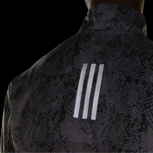 adidas | Jackets & Coats | Adidas Allover Print Mens Marathon Jacket ...